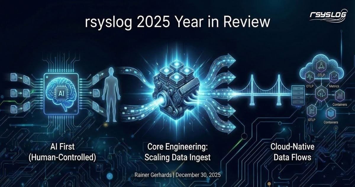 The rsyslog 2025 Year in Review - rsyslog